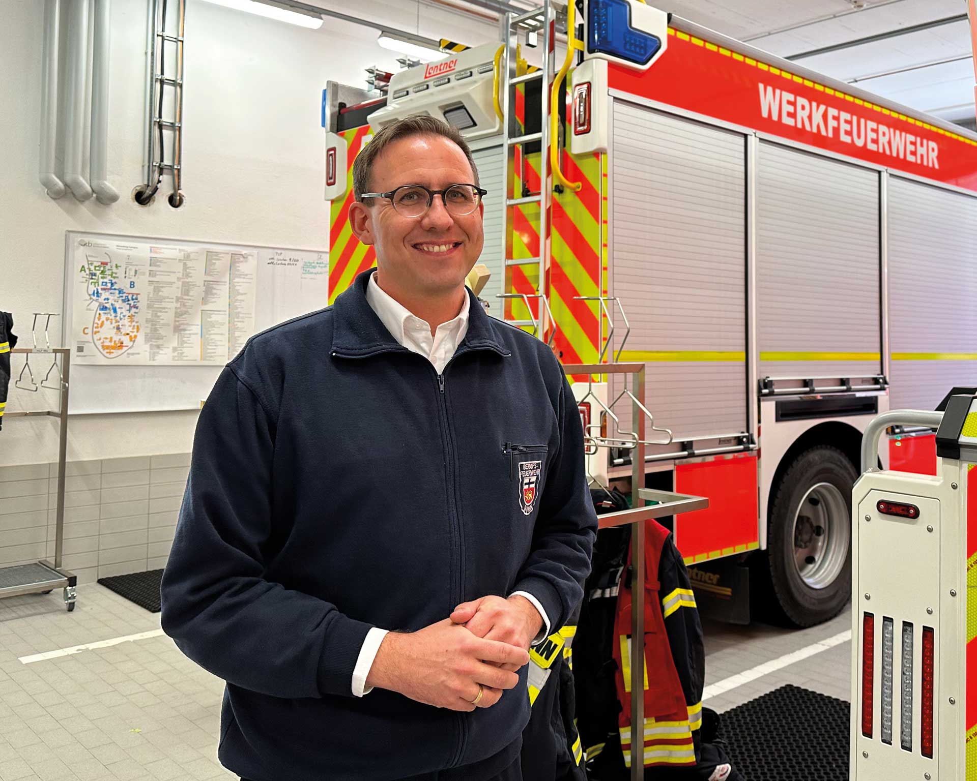 Werkfeuerwehr des UKB - ukb mittendrin